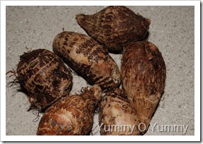 Chembu Asthram / Taro Root Curry | Yummy O Yummy